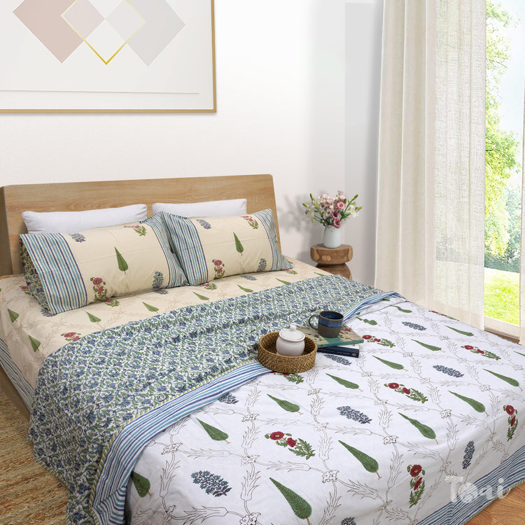 hand block printed bed sheets – TOAIArt.com
